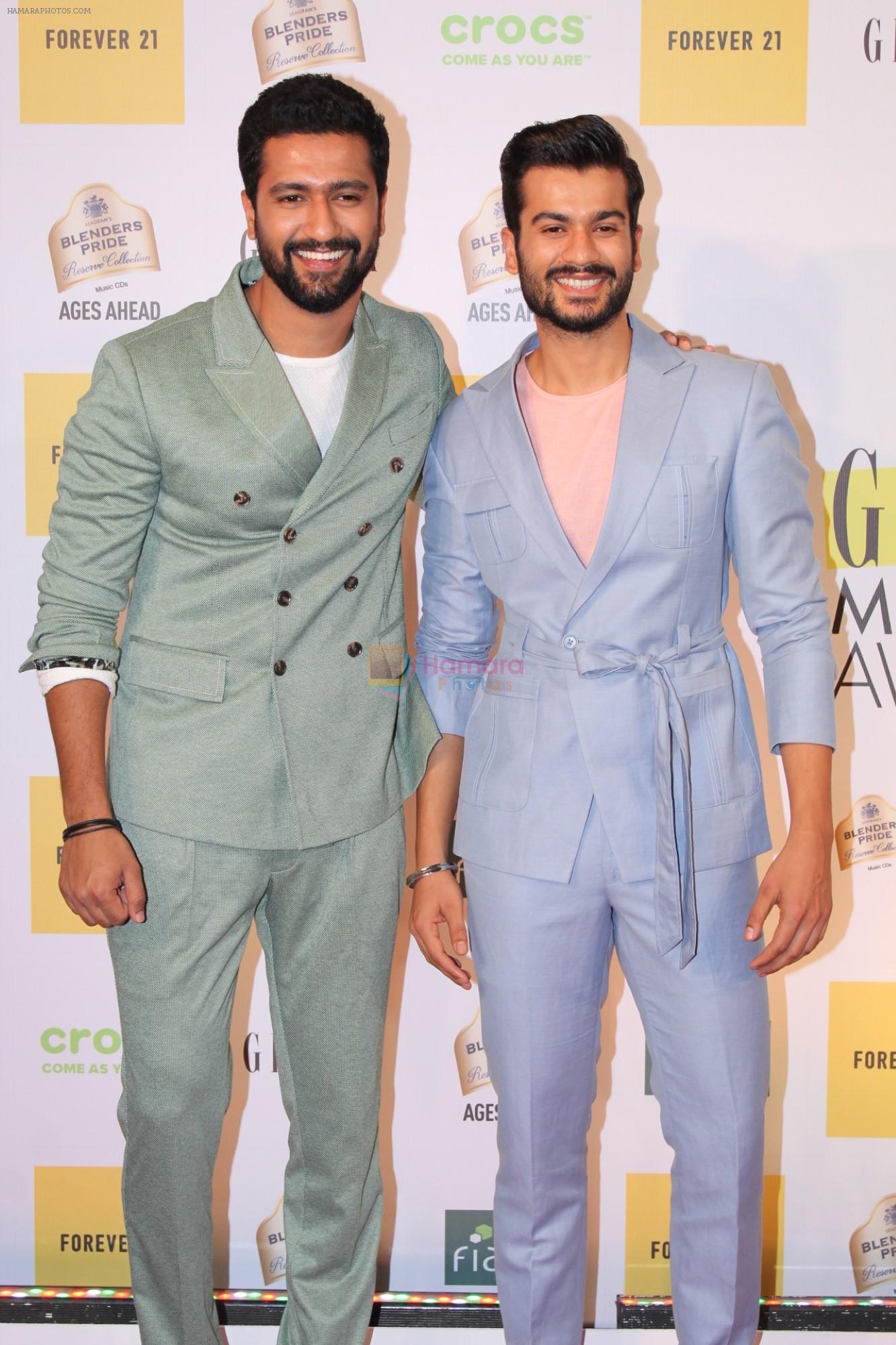 Vicky Kaushal, Sunny Kaushal at the Red Carpet of 1st Edition of Grazia Millennial Awards on ...